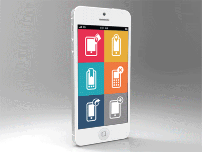 Social Local Mobile Icons by Benny Forsberg on Dribbble