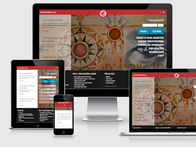 School's Intranet website by Bruno Monteiro on Dribbble