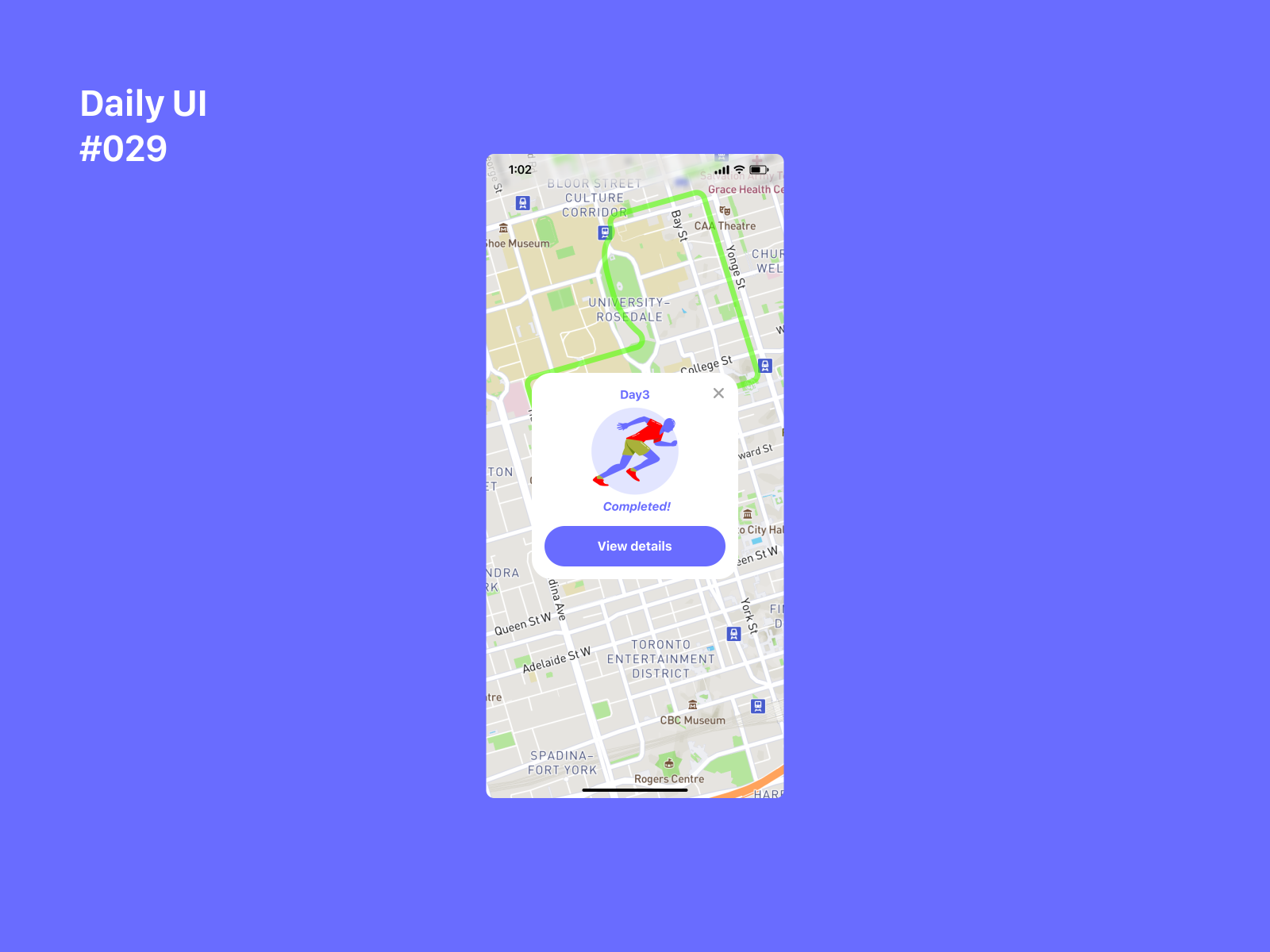 Daily UI 029: Map by Minyeong Lim on Dribbble