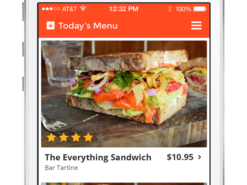 Eat Club Menu by Edward McIntosh Quinn on Dribbble