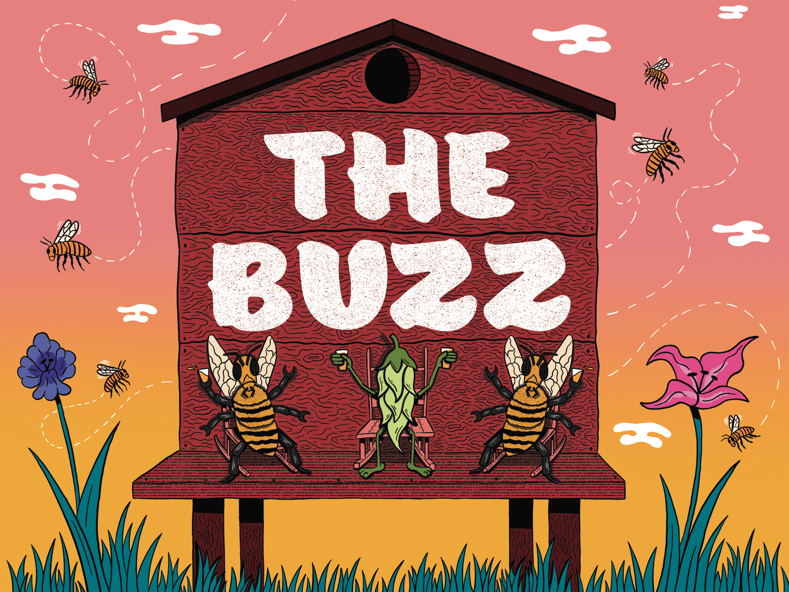 The Buzz by Corey Danks on Dribbble