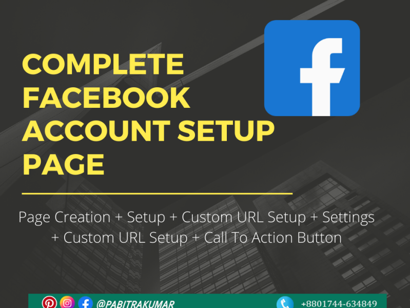 Facebook page setup. by Pabitra Kumar roy on Dribbble