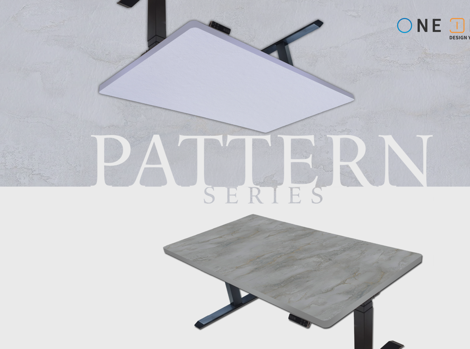 One Desk Pattern Series Office Working Table Singapore by OneDesk on ...