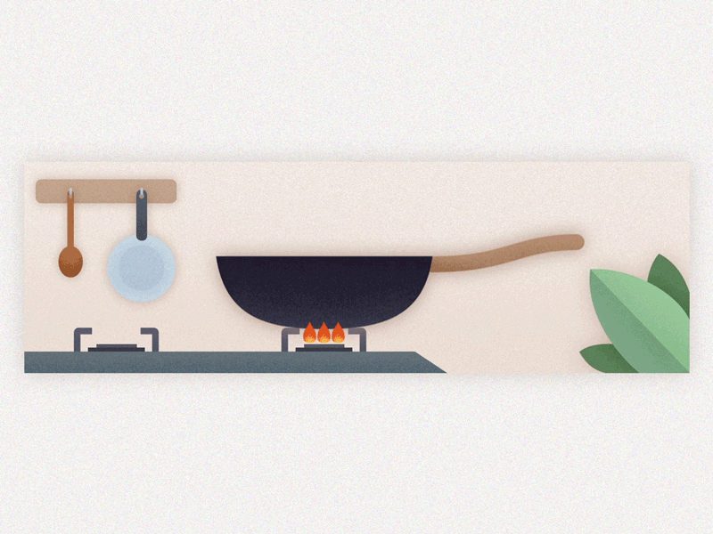 order statues - cooking by yong yang on Dribbble