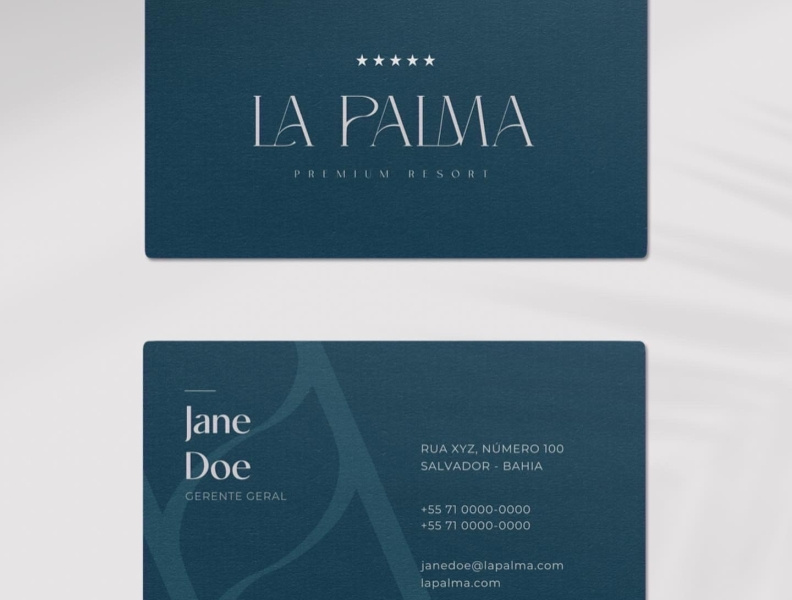 La Palma | Business Card by Julie on Dribbble