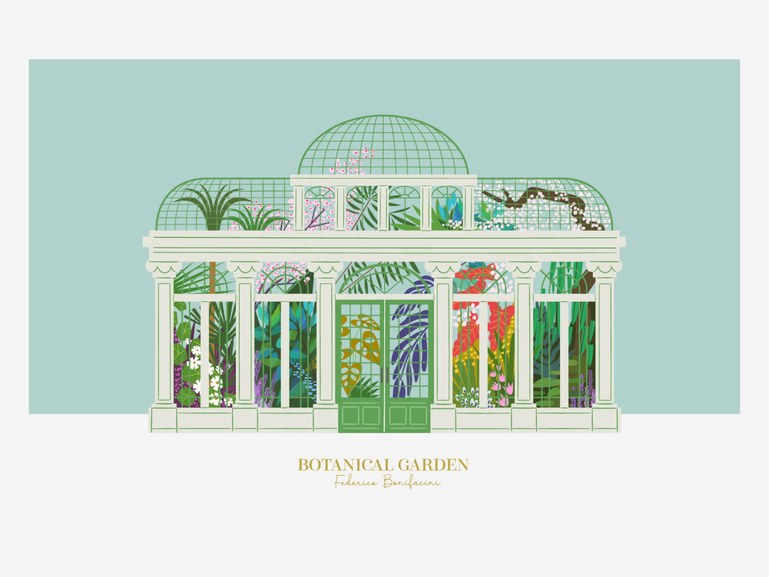 BOTANICAL GARDEN by Federico Bonifacini on Dribbble