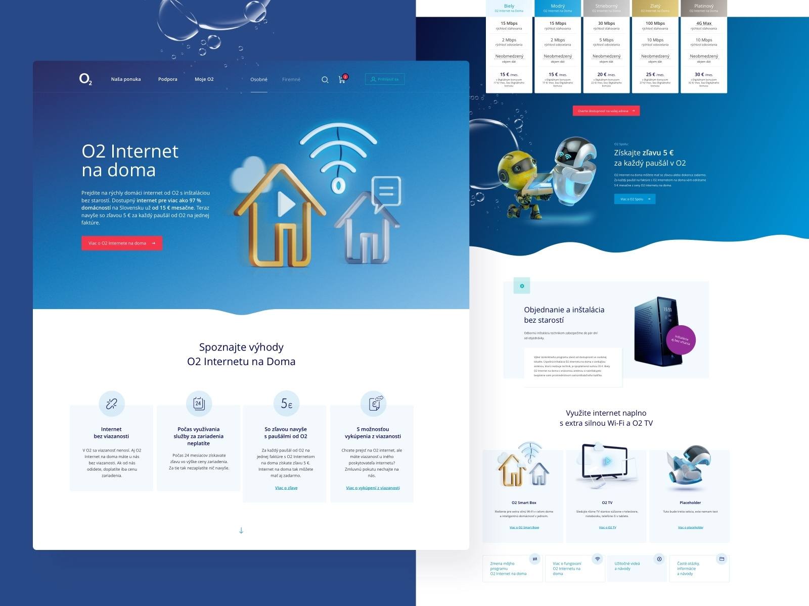 O2 Internet at home by Marek Barancik on Dribbble