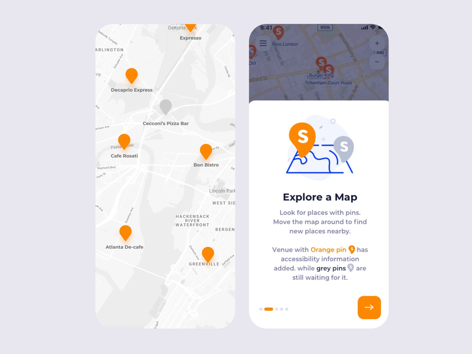 iOS app helps disabled people find accessible places by Decojent: UX/UI ...
