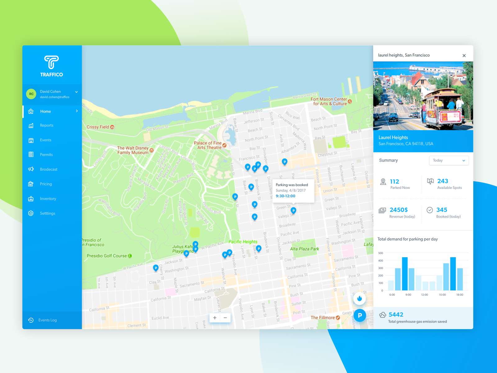 Dribbble - traffica_dashboard_1x.png by limor tabeka