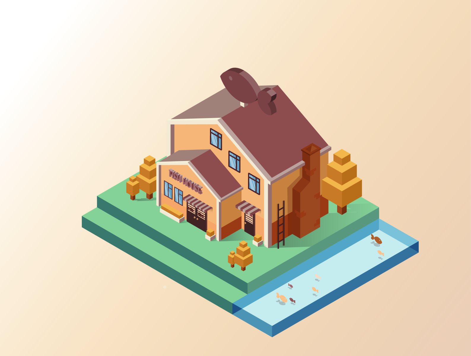 Fishhouse by your_Dory on Dribbble
