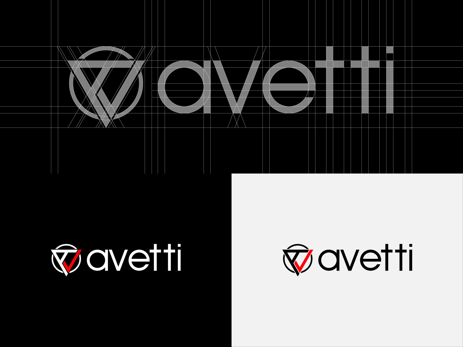 avetti logo design by Mehedi Hasan on Dribbble