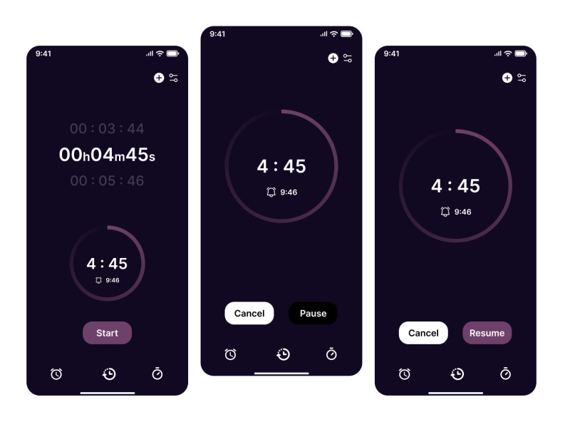 Countdown Timer by Manar Khaled on Dribbble
