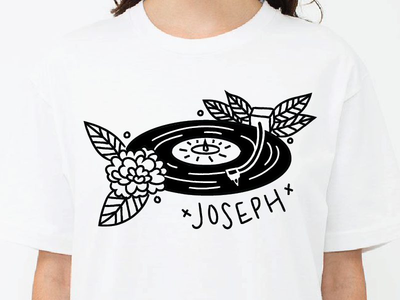 Joseph - Tee Idea by Samantha Lopez on Dribbble