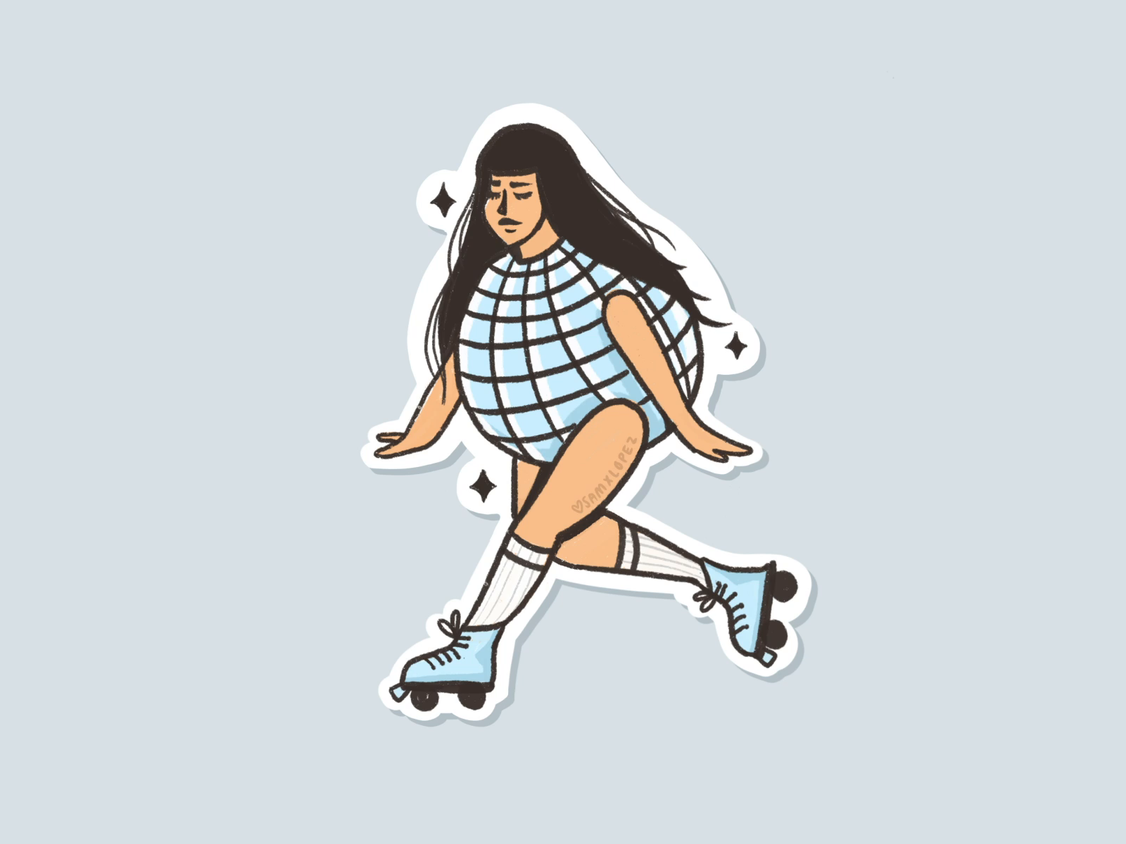 New Stickers, Who Dis? by Samantha Lopez on Dribbble