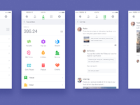 interface design by Shan Zi on Dribbble