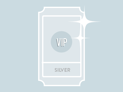 VIP Silver by Matthew Ortega on Dribbble
