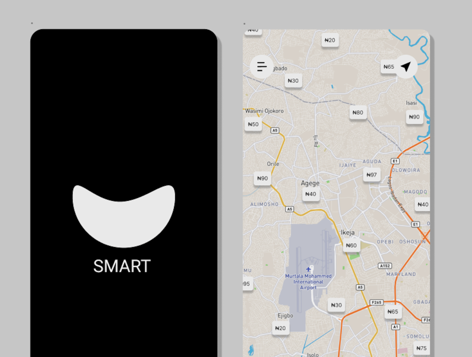 Uber Ui design by Adamu Lawal on Dribbble