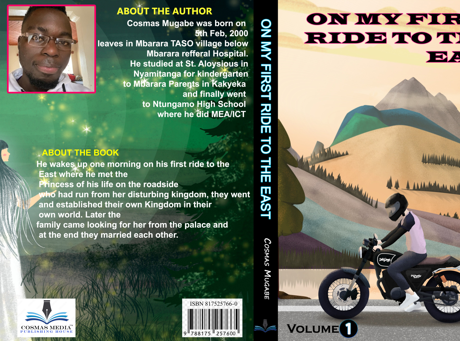 Book Cover by Cosmas Mugabe on Dribbble