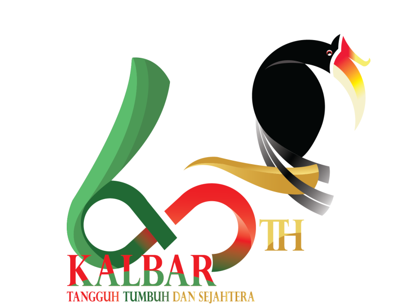 Hut KALBAR 65 (Lose contest logo design) by heynap design on Dribbble