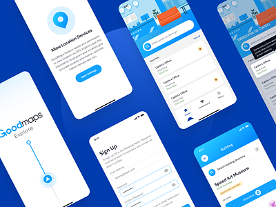 GOODMAPS Mobile App by Aidas Ciziunas on Dribbble