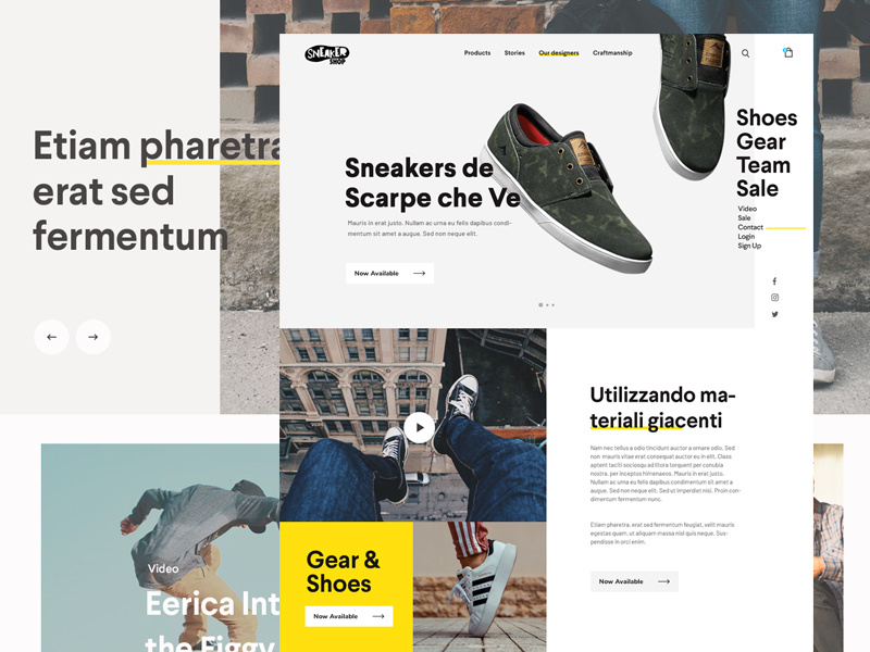 Ecommerce Mockup by Jackson Yew on Dribbble