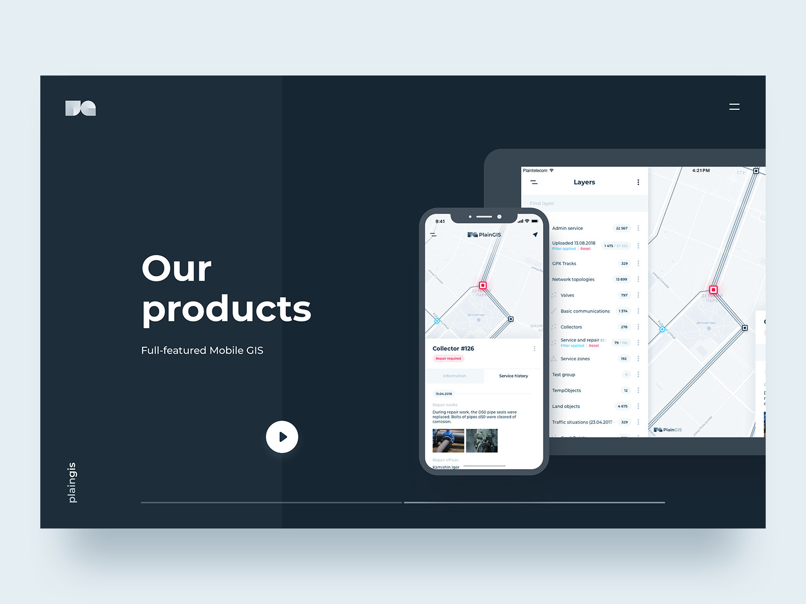 Plaingis Site Product Page By Alexey Izotov On Dribbble
