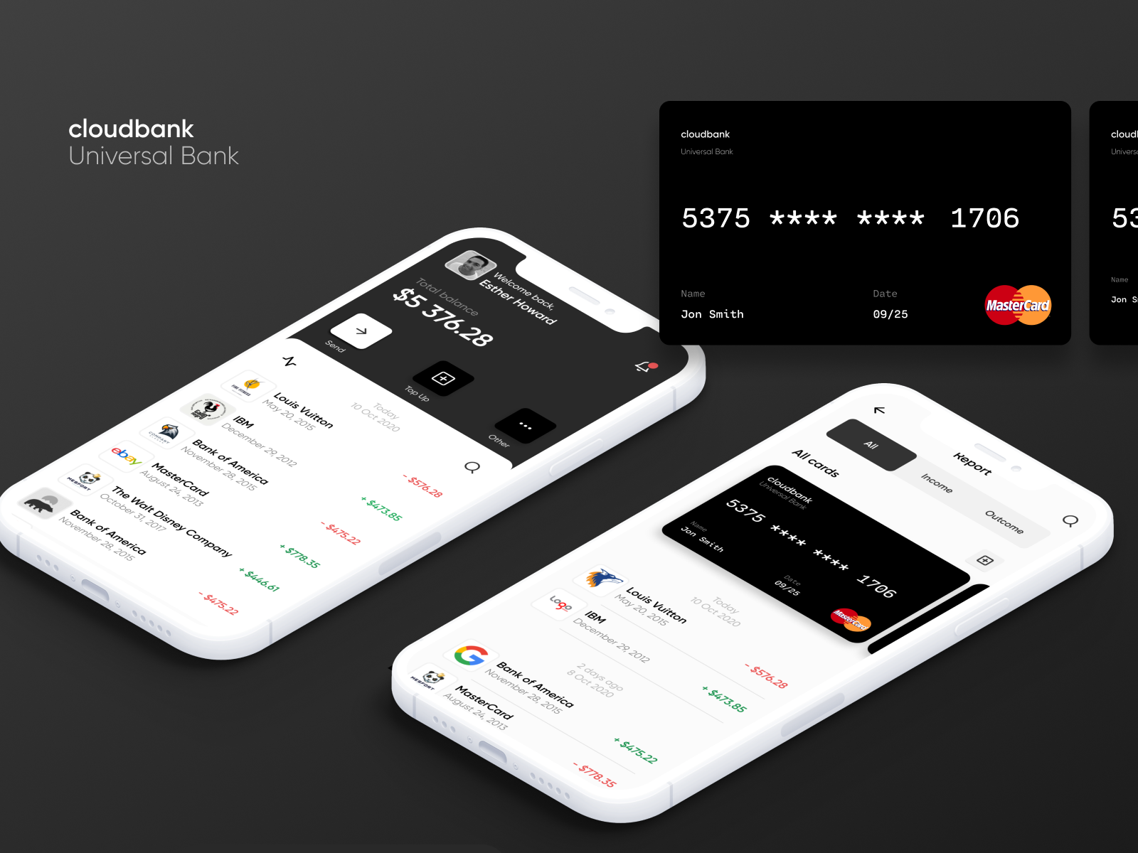 Banking by Ihor Yarchuk on Dribbble