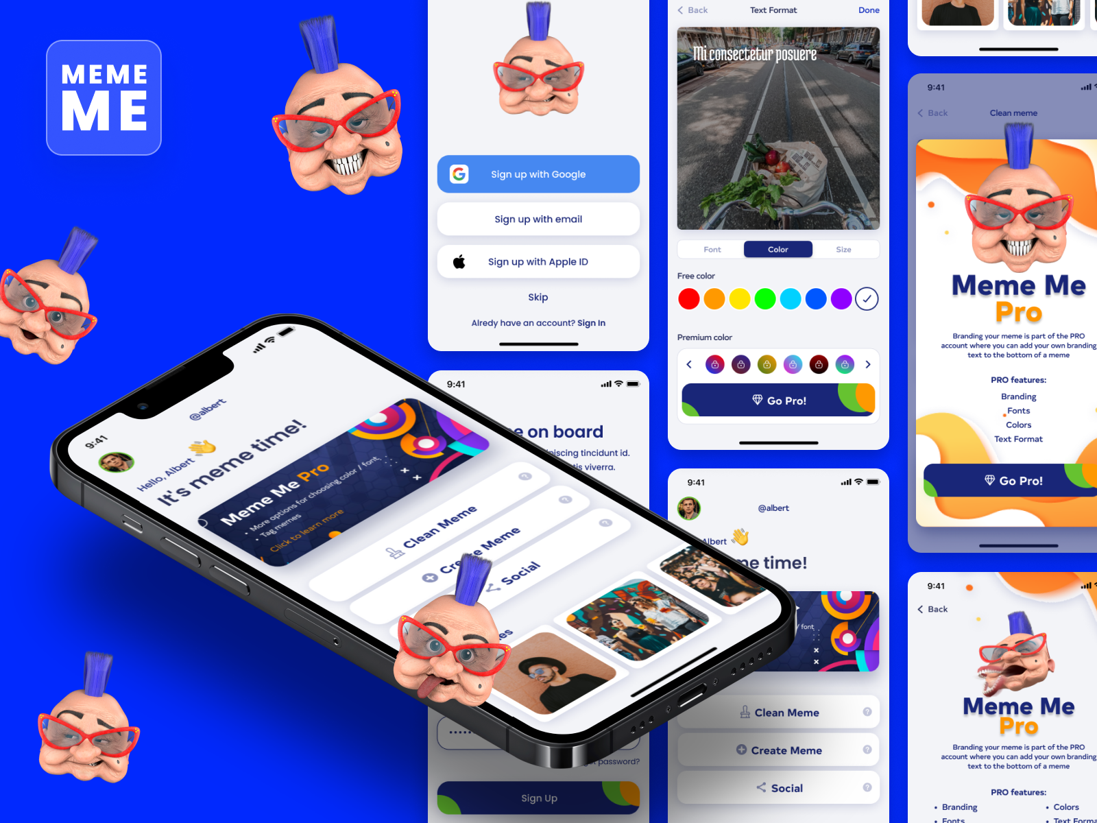 Meme Me by Ihor Yarchuk on Dribbble