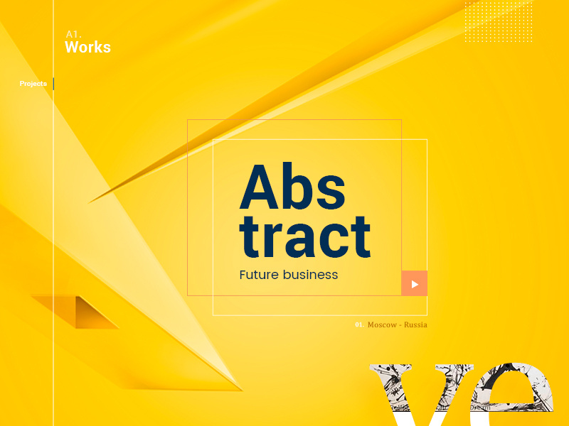 Yellow Minimal background Abstract by Dario Mendez on Dribbble