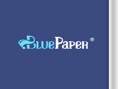 Blue Paper by Patryk Bełc on Dribbble