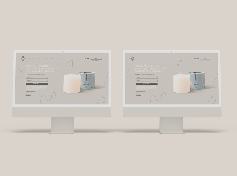 Clay Monitor Mockup by Pexelyou on Dribbble