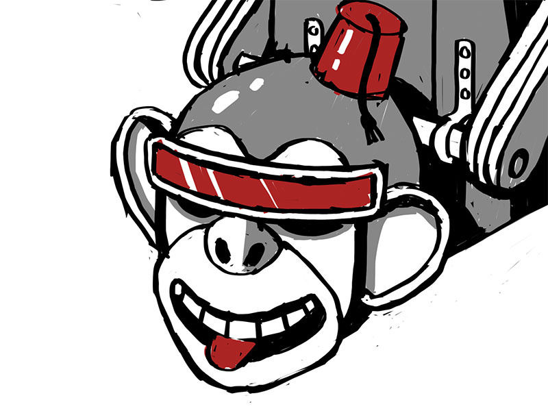 Future Monkey by Nigel Sussman on Dribbble