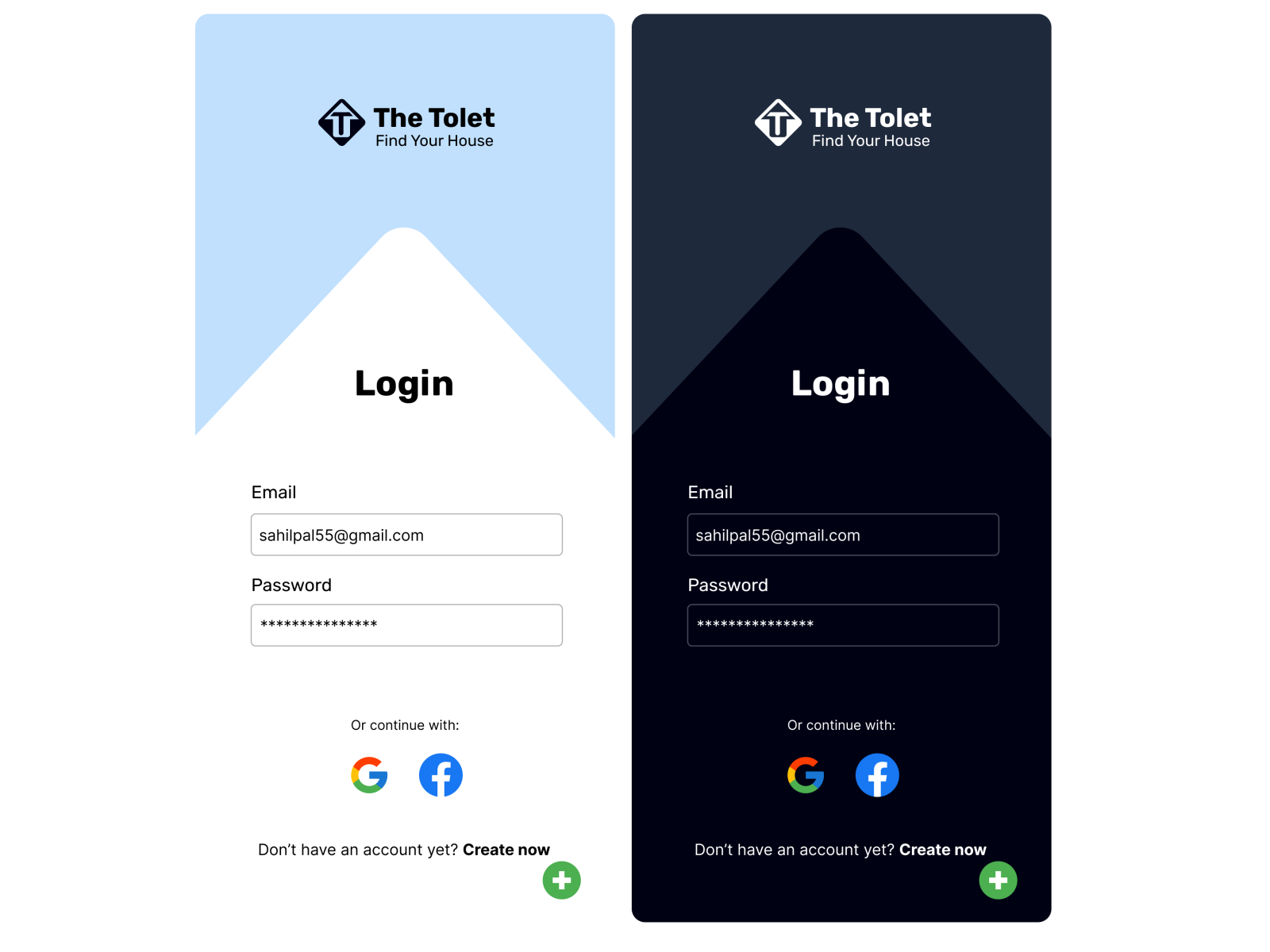 Simple Login Screen by Sahil Pal on Dribbble