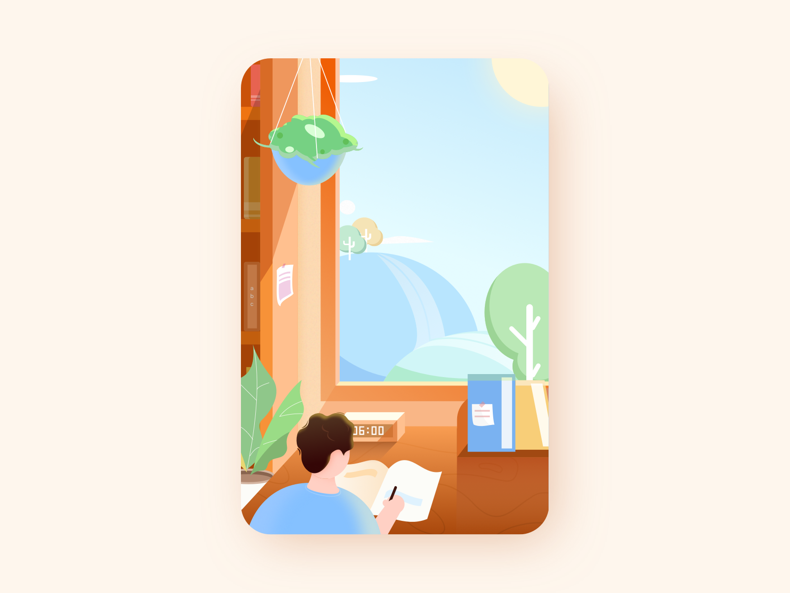 Illustrations to read by NNNNNNN on Dribbble