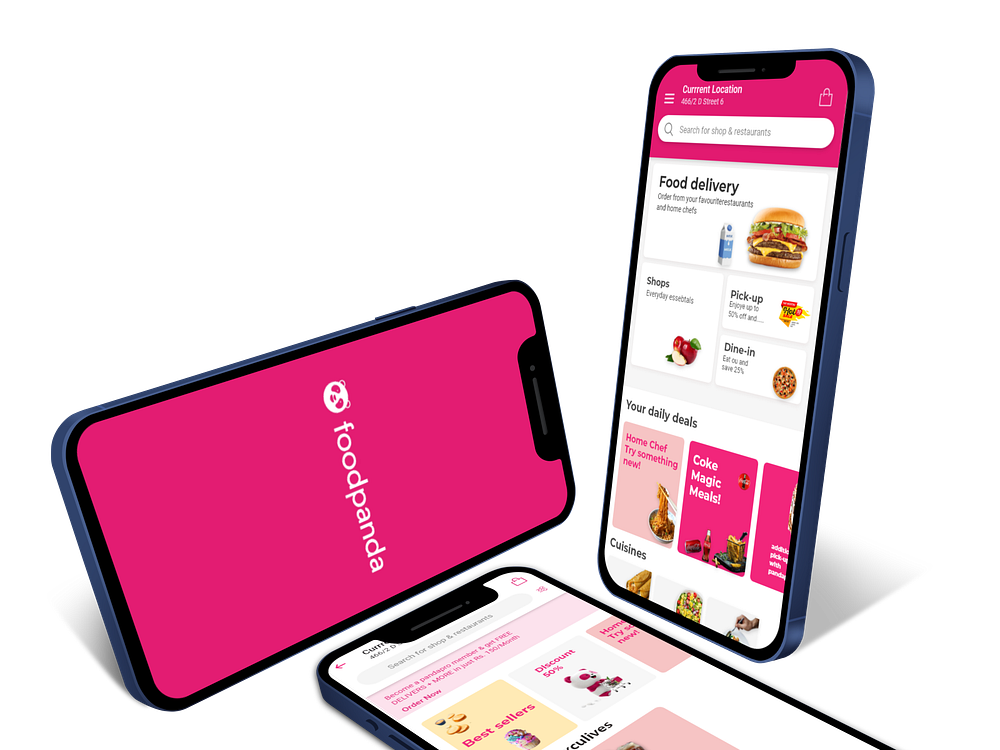 Foodpanda redesigned 2022 by Faraz Design on Dribbble