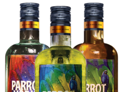 Parrot Vodka Label Design by Raymond Chambers 🇯🇲 on Dribbble