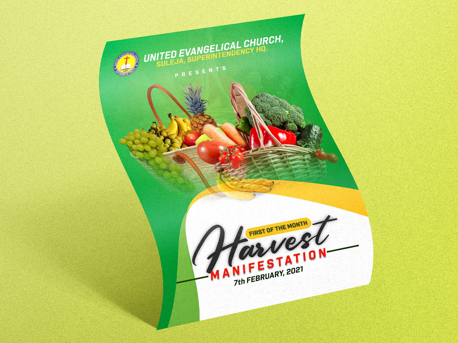 Church Harvest Flyer Design by Joshua Matthew on Dribbble