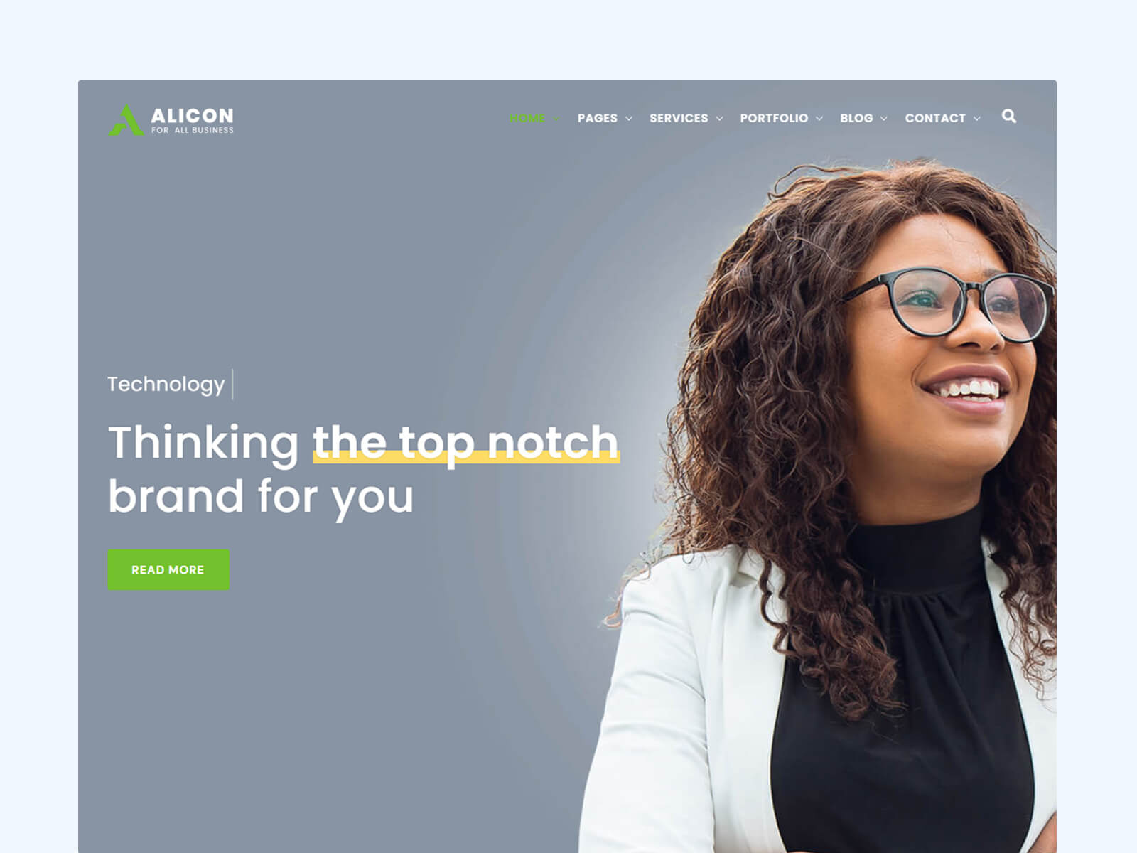 Alicon - Multipurpose HTML5 Template by Website Design Templates on ...