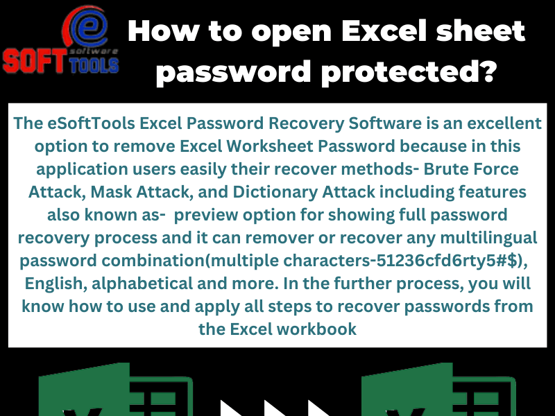 How To Open Excel Sheet Password Protected By Excel Password Recovery Software On Dribbble