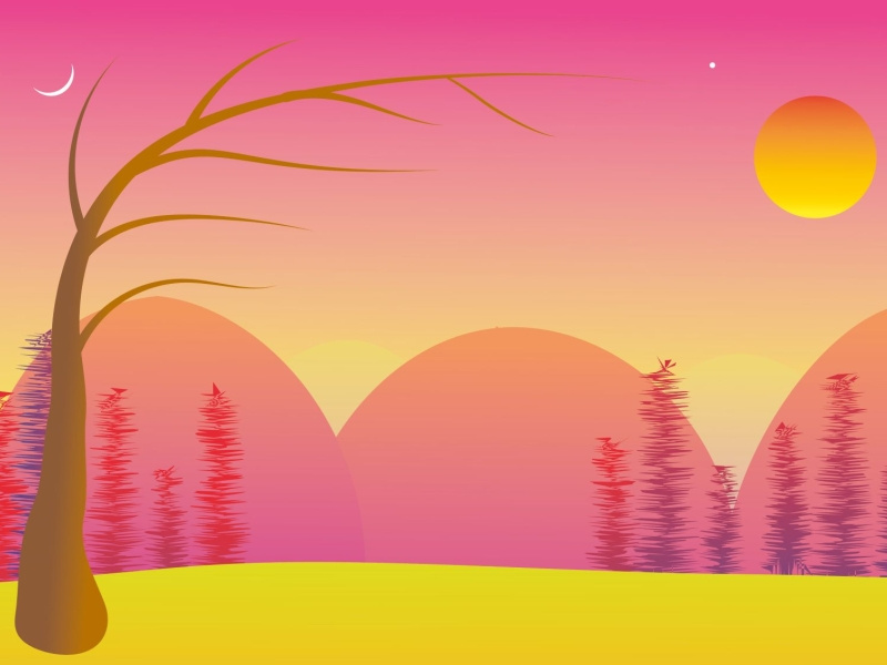 Dawn Scenery by Himanshu Sharma on Dribbble