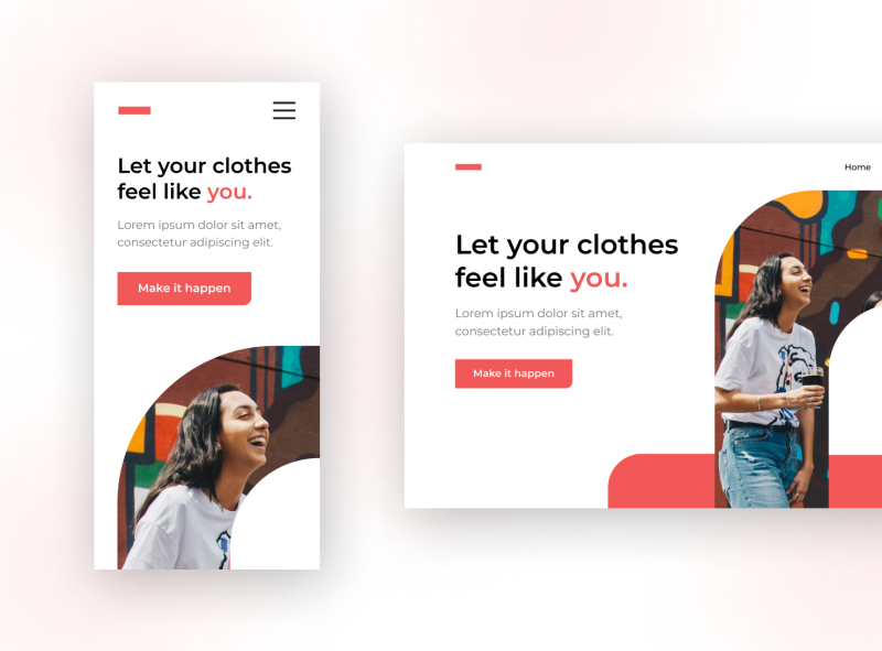Clothing Website UI / UX Design by Filip on Dribbble