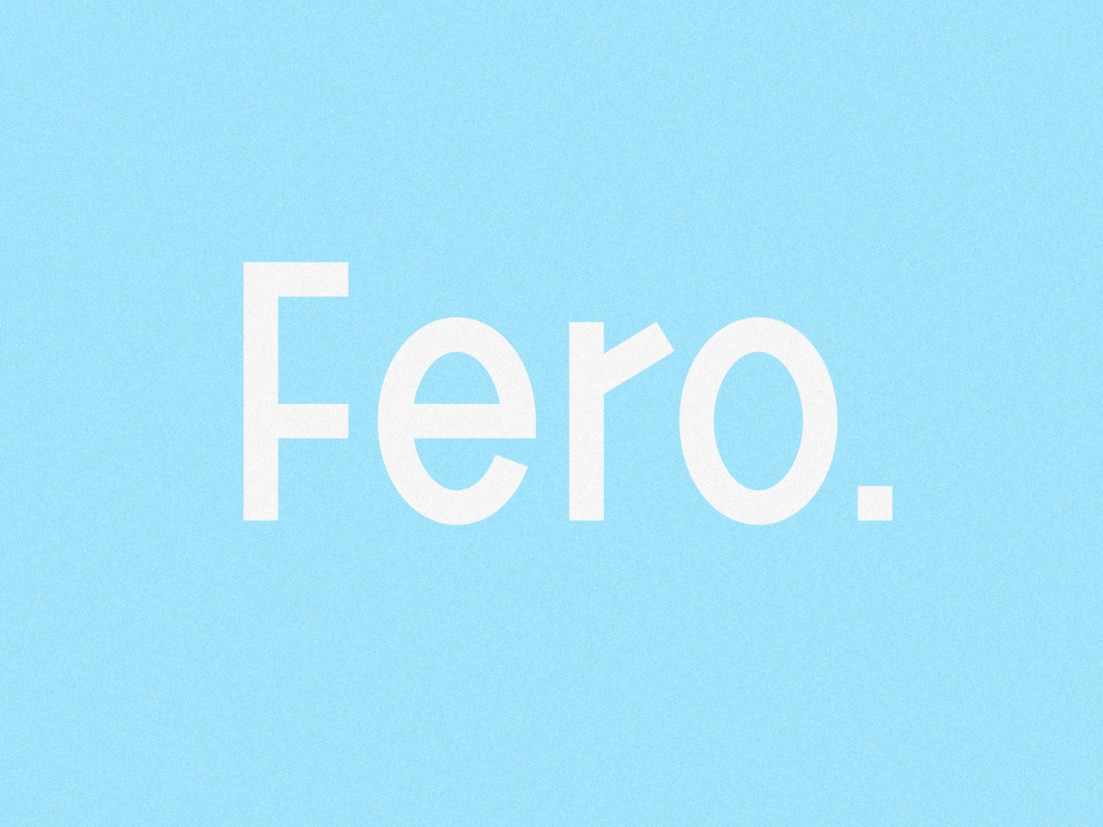 Fero. by Nalivko on Dribbble