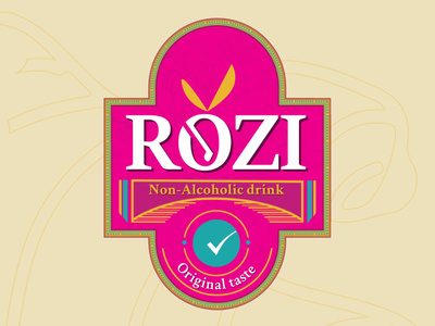 Illustrated product emblem-logo design by Christopher Dziku on Dribbble