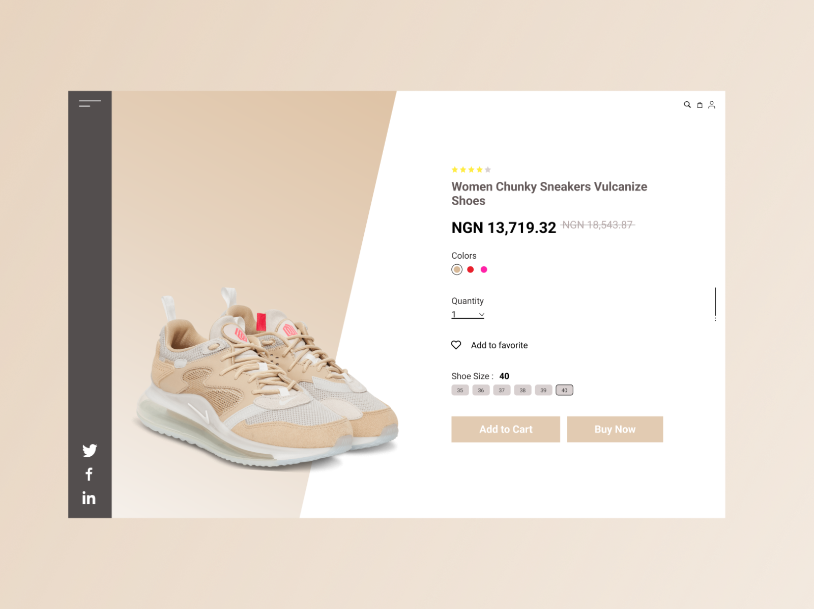 UI Design Challenge - Single product landing page Day 9 by Shotayo ...