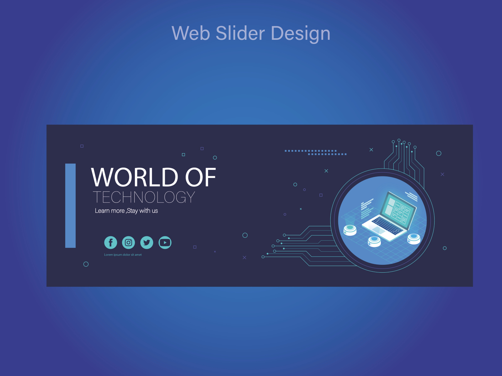 Web Slider Design by Afshin Graphic on Dribbble