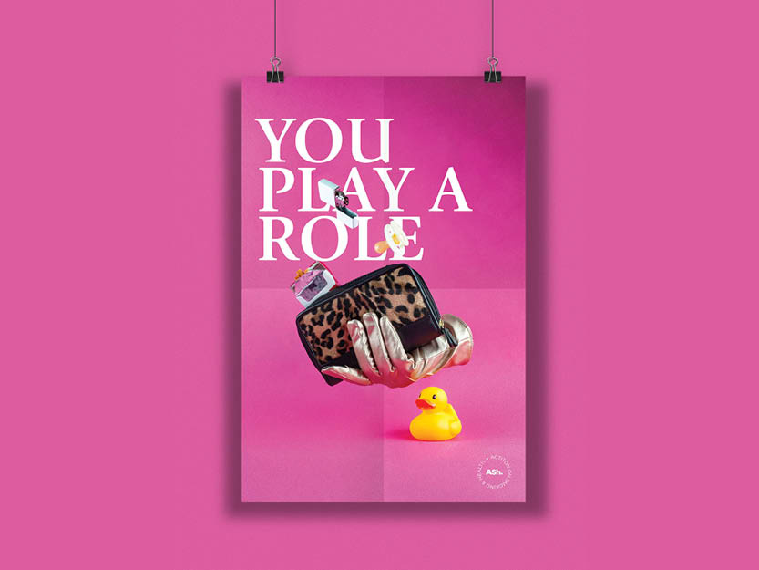 You Play a Role poster series by Mohammed Alruways on Dribbble