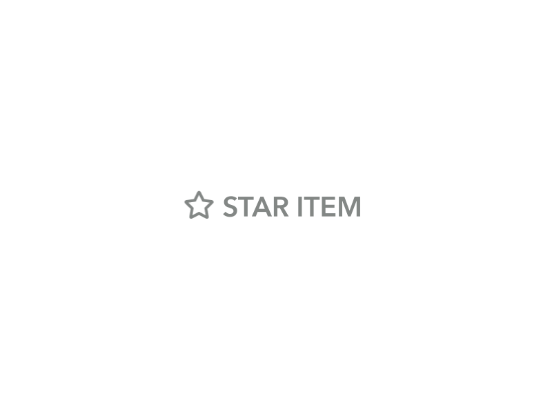 Star Item by Cacao Büro on Dribbble