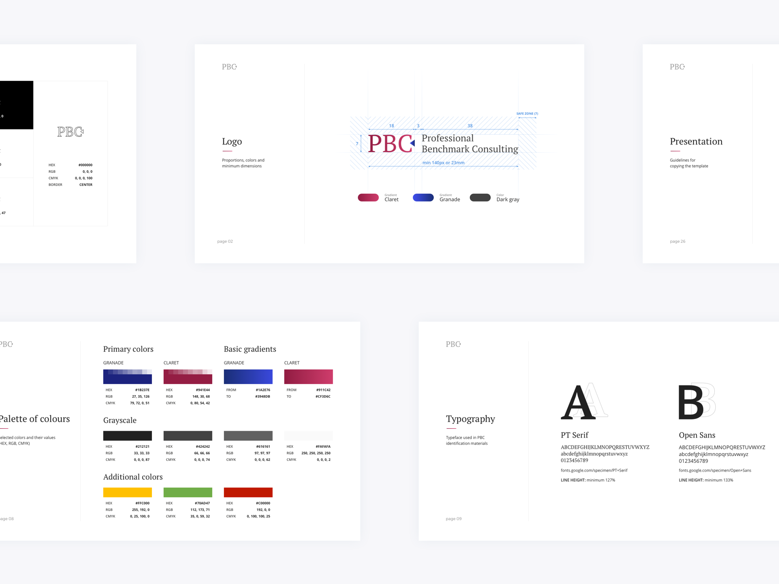 PBC Brandbook by Jakub Krzanowski for Overlap Studio on Dribbble