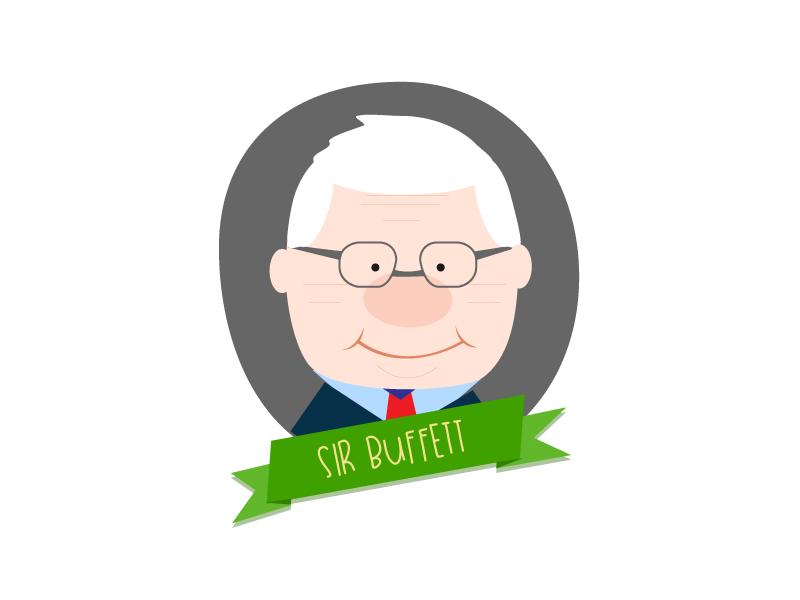 Warren Buffett by mailinhnc on Dribbble