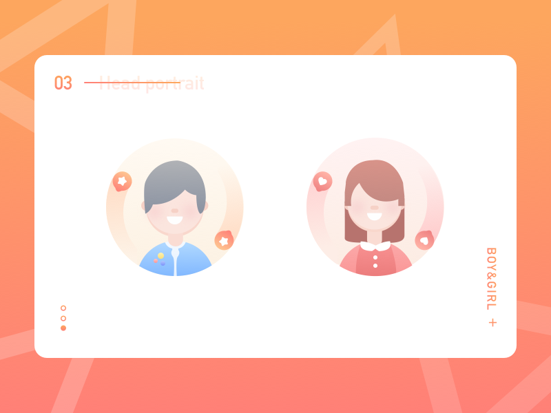 4♣ -Head portrait III by Three Studio on Dribbble